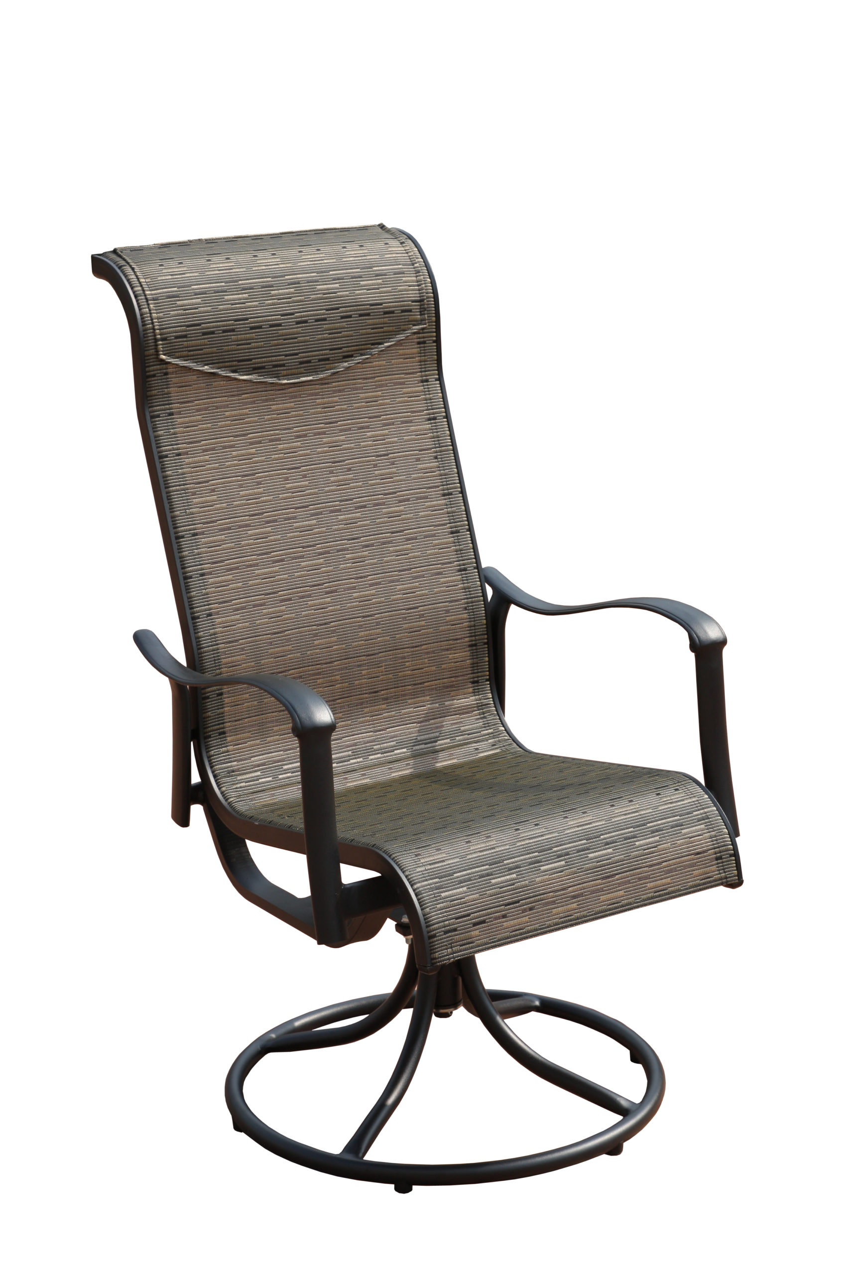 Protege Casual Outdoor Patio Furniture - Springfield Swivel Dining Chair