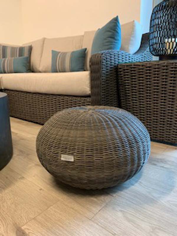 Pumpkin Ottoman Small